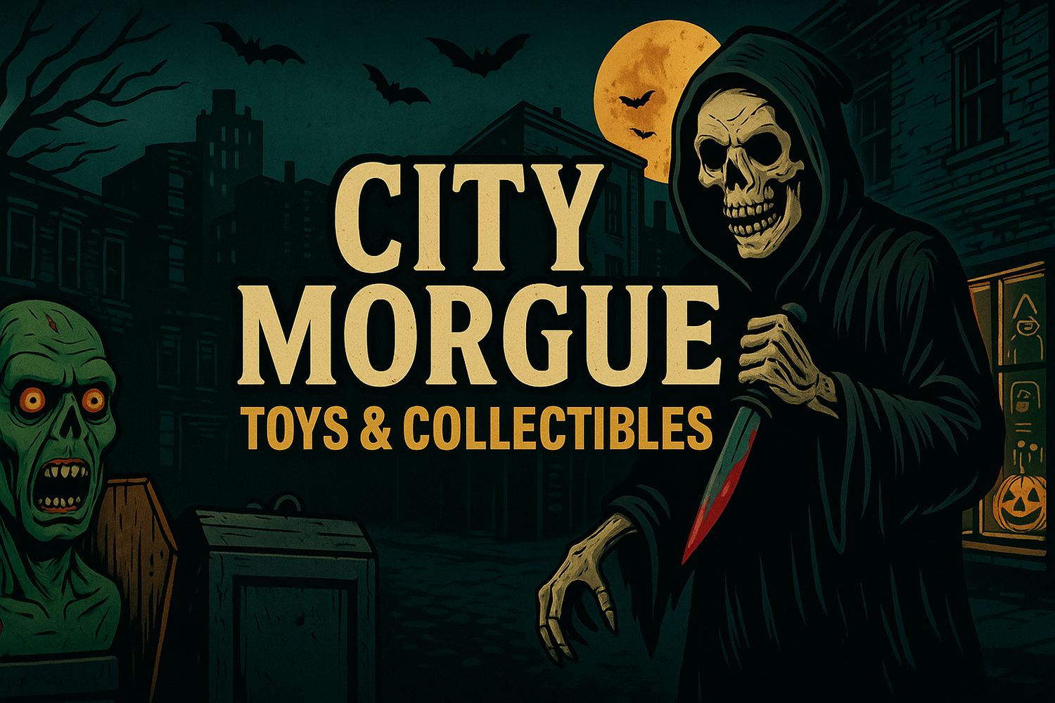 Shop Horror Toys, Figures & Collectibles | City Morgue Toys – City ...